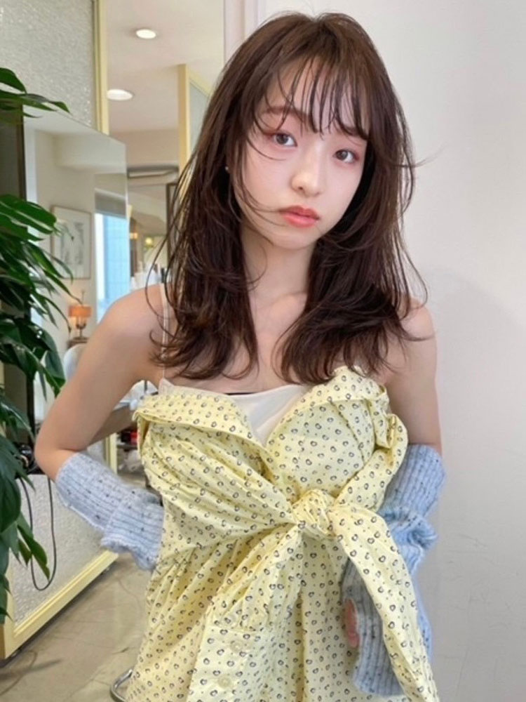 Face layer style - 名古屋栄の美容室 ‘AXIS Hair Face layer style - 名古屋栄の美容室 ‘AXIS Hair